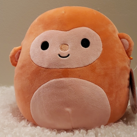 Squishmallows | Toys | Squishmallow 8 Elton The Peach Monkey Rare ...